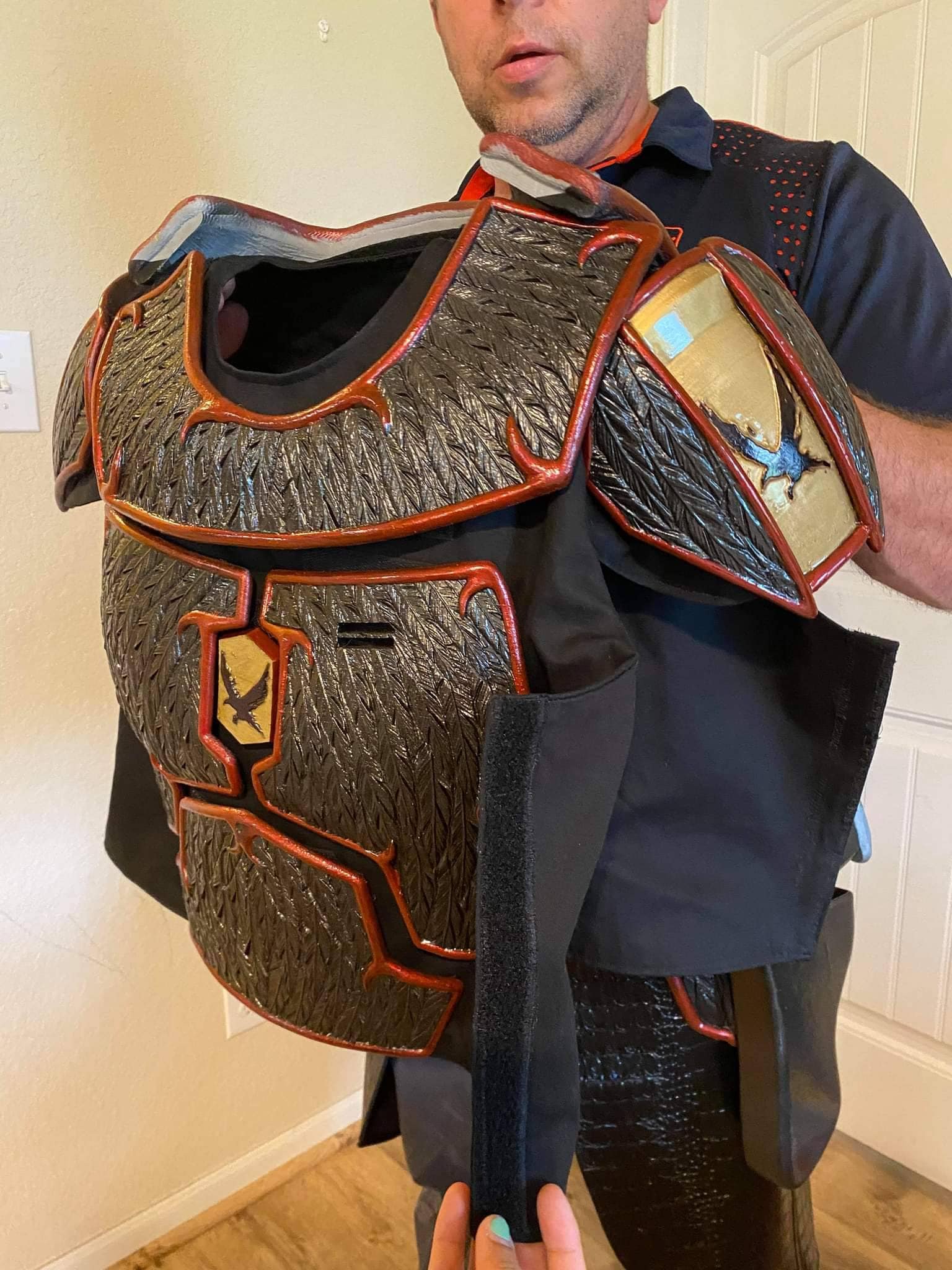 Mandalorian Flak Vest with Armor Mounting System | WhimsyCosplay