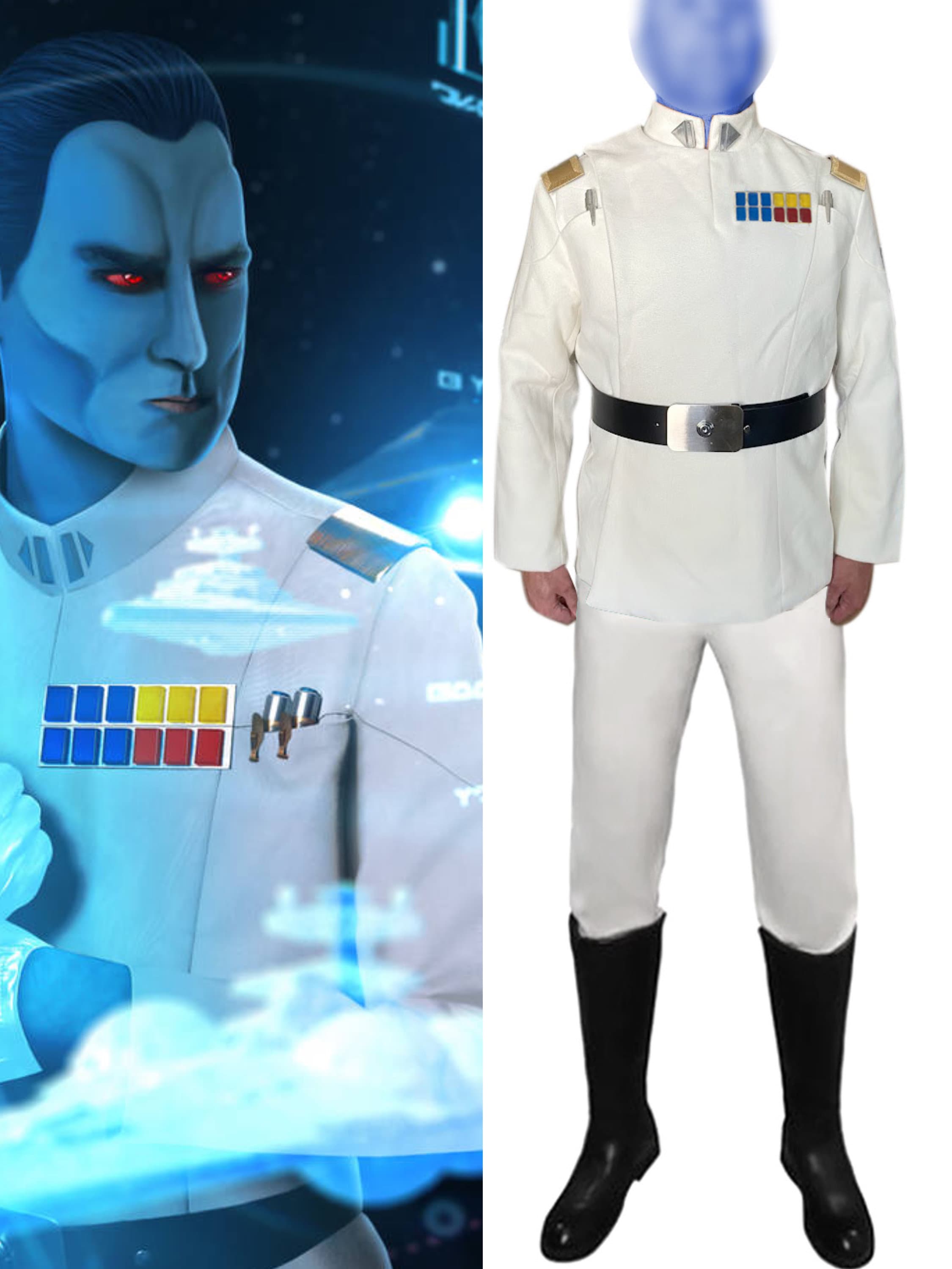 Thrawn Grand Admiral Costume | WhimsyCosplay